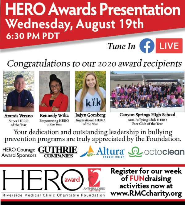 HERO Awards Presentation on FB LIVE - RMC Charitable Foundation
