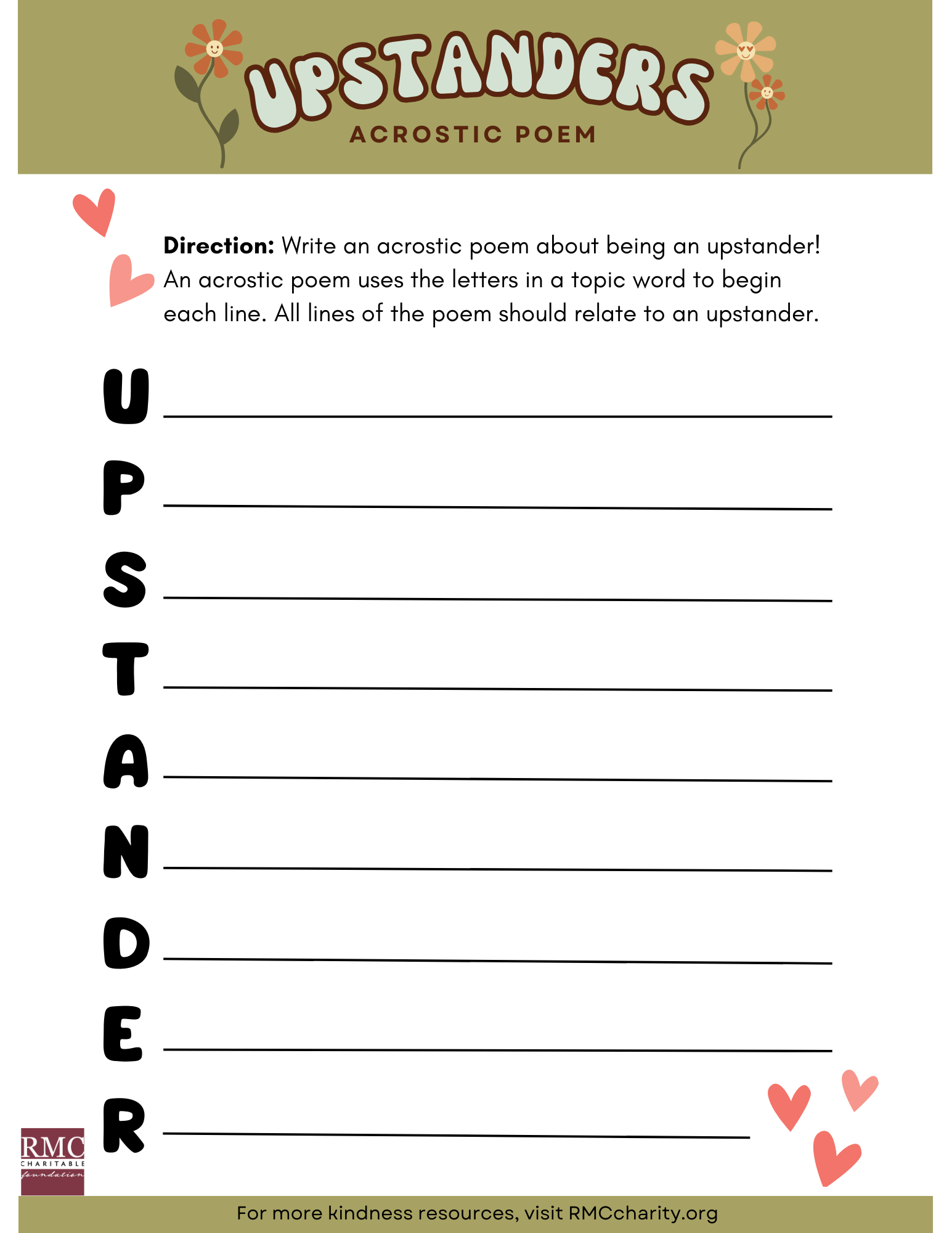 Random Acts of Kindness - RMC Charitable Foundation