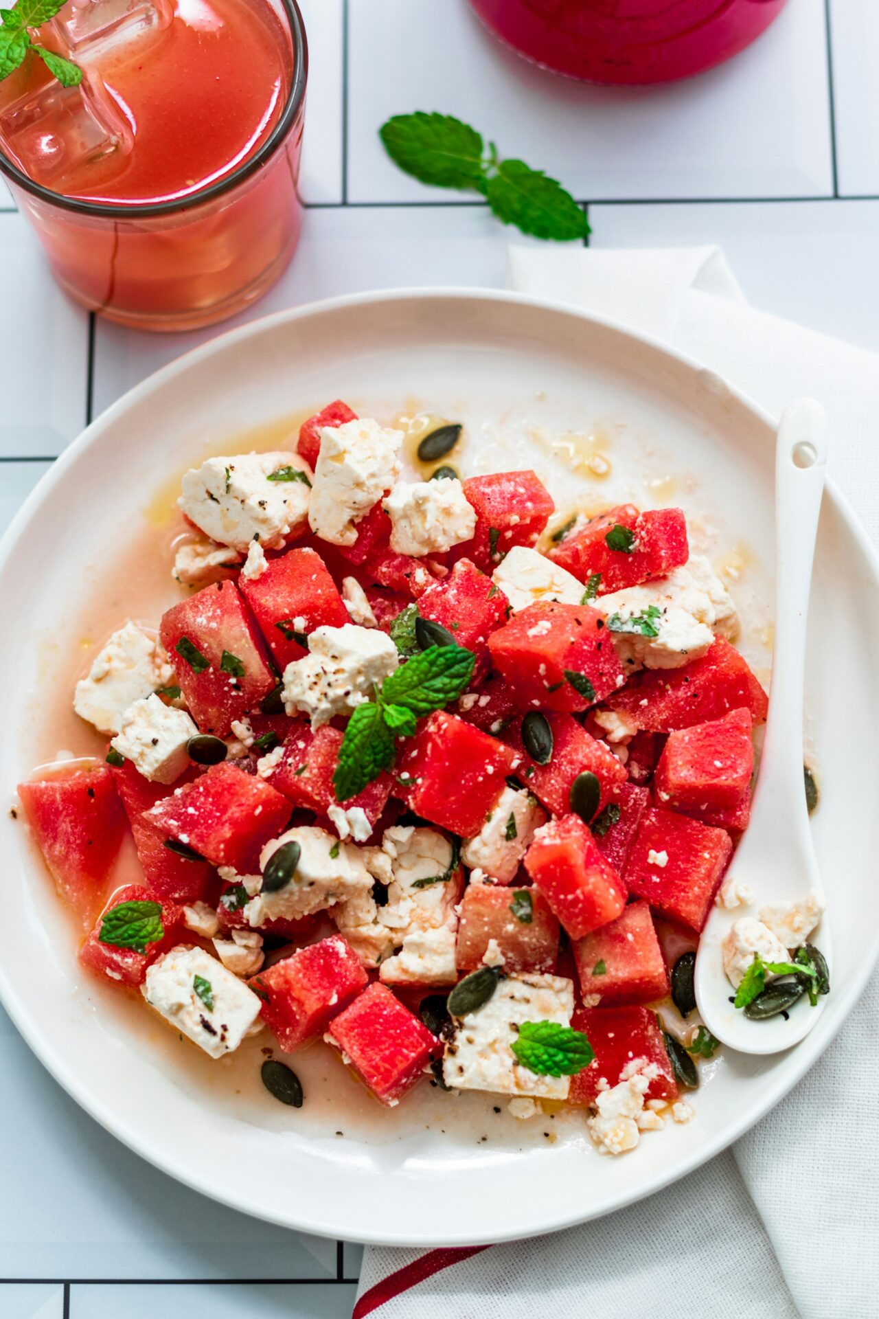 Summer Watermelon Black Bean & Feta Salad - RMC Charitable Foundation